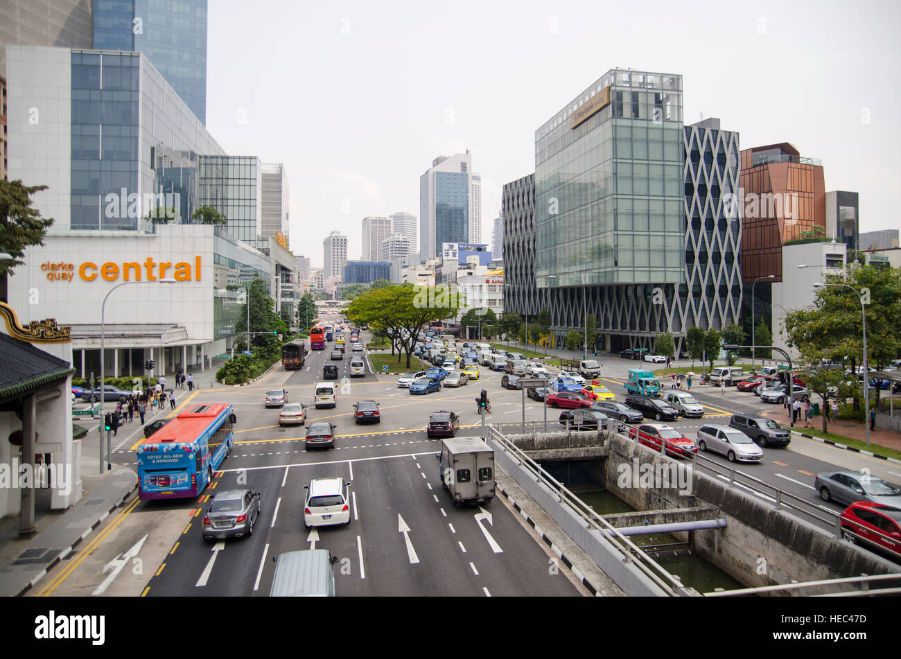 Cityscape skyscraper architecture sunset Stock Photo - Alamy