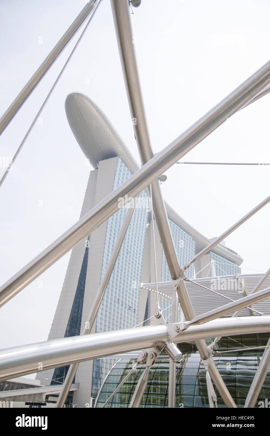 Cityscape skyscraper architecture sunset Stock Photo - Alamy