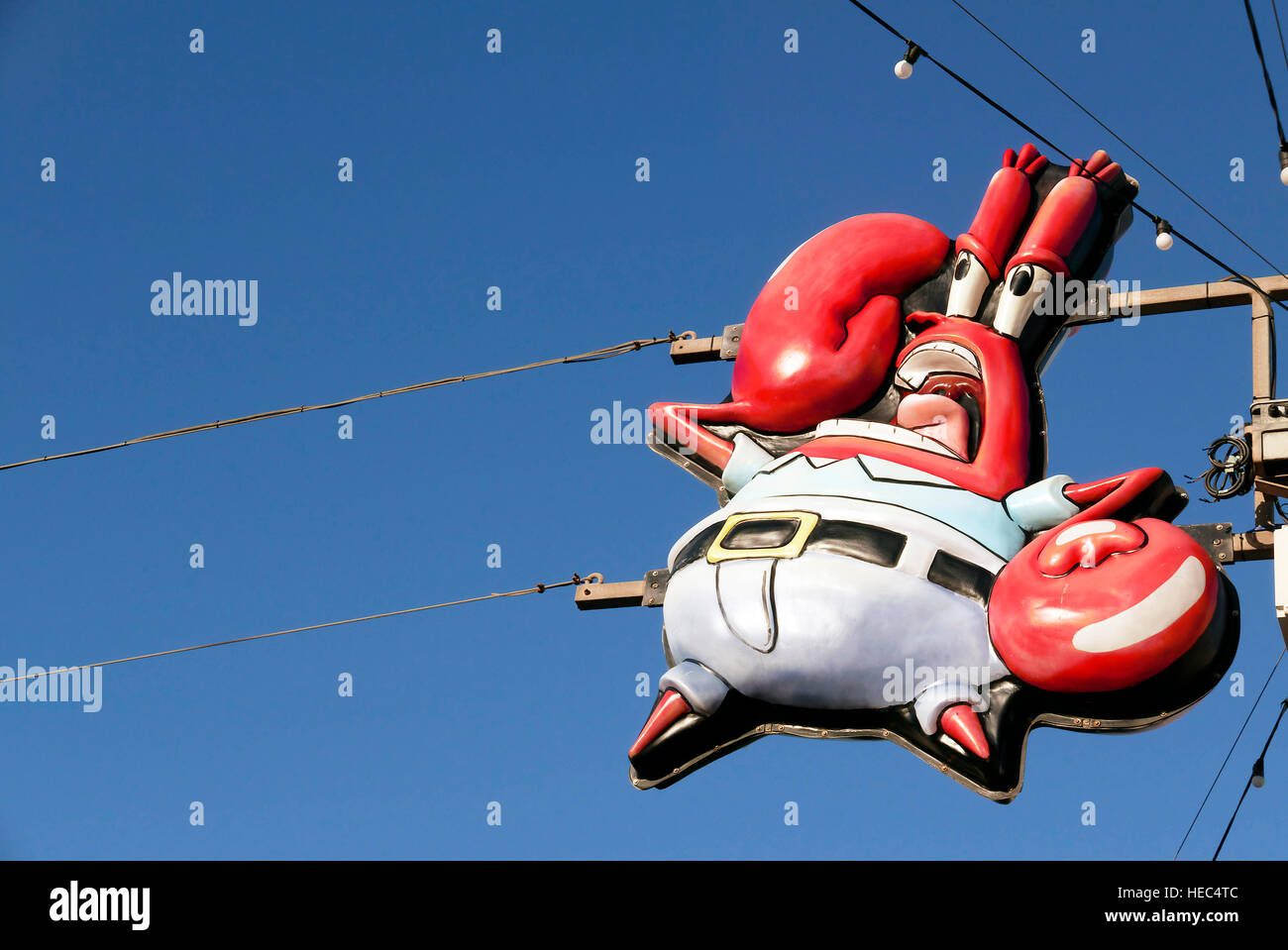 Cartoon character Blackpool illuminations Stock Photo - Alamy