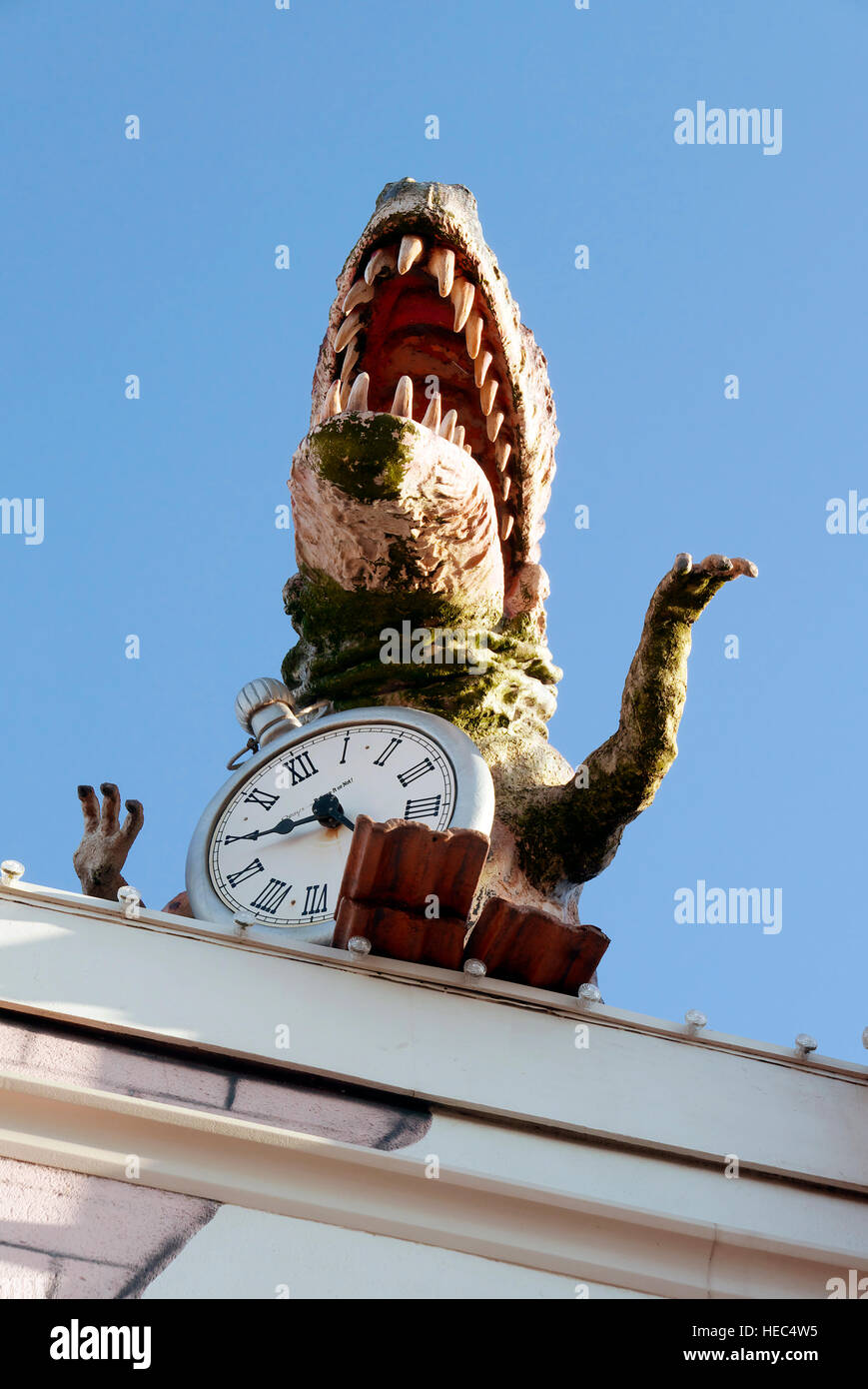 Plastic dinosaur clock on hi-res stock photography and images - Alamy