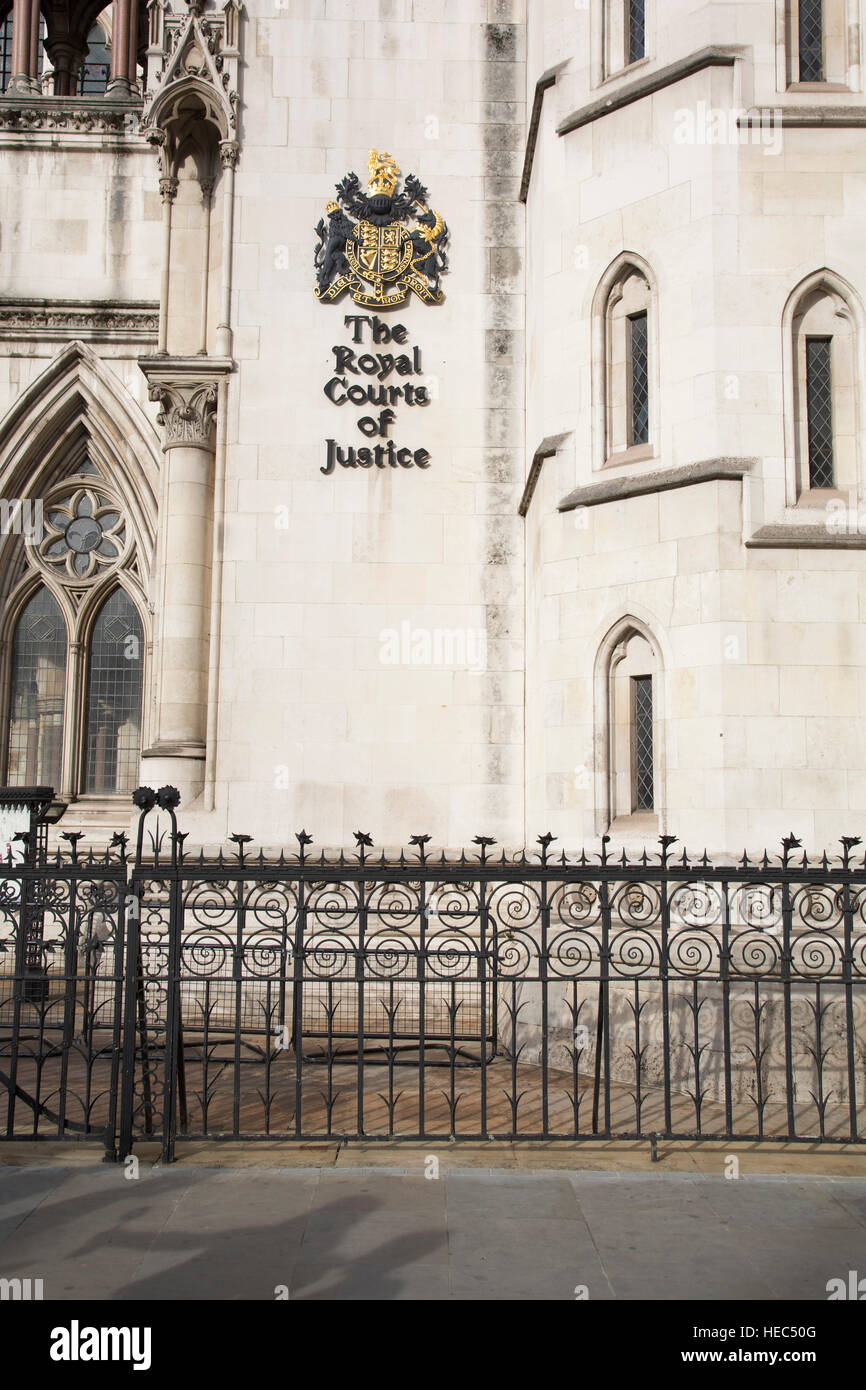 The Royal Courts of Justice, commonly called the Law Courts, is a court ...