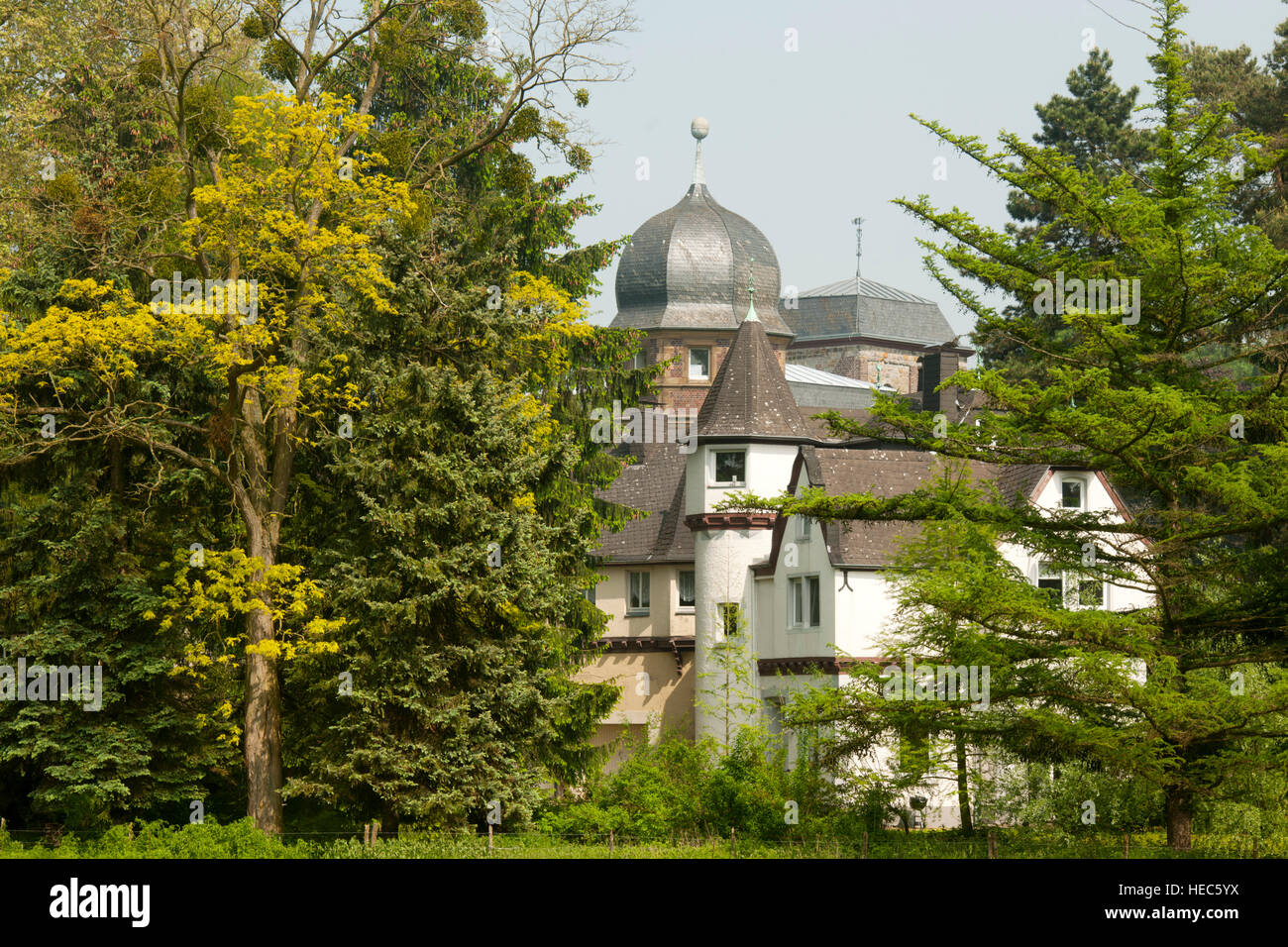 Deutschland, NRW, Kreis Heinsberg, Übach-Palenberg, Schloss Rimburg ...