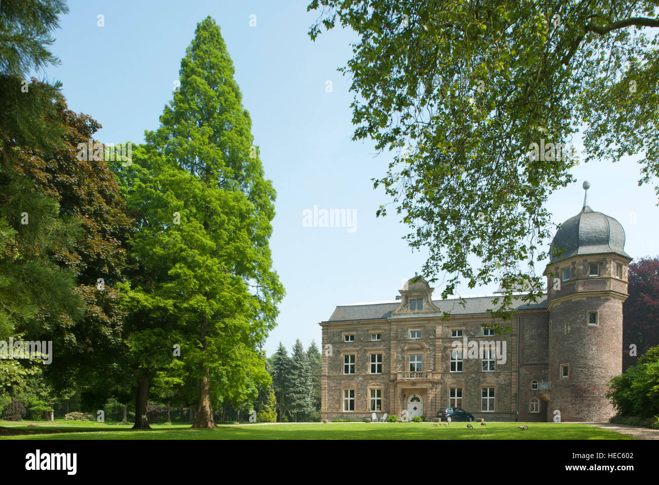 Deutschland, NRW, Kreis Heinsberg, Übach-Palenberg, Schloss Rimburg ...
