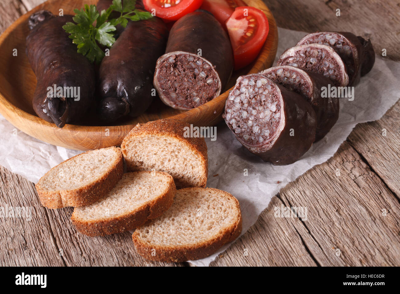 Morcilla black pudding hi-res stock photography and images - Alamy