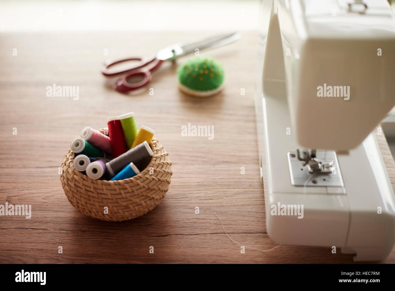 Basic tools of a tailor Stock Photo - Alamy