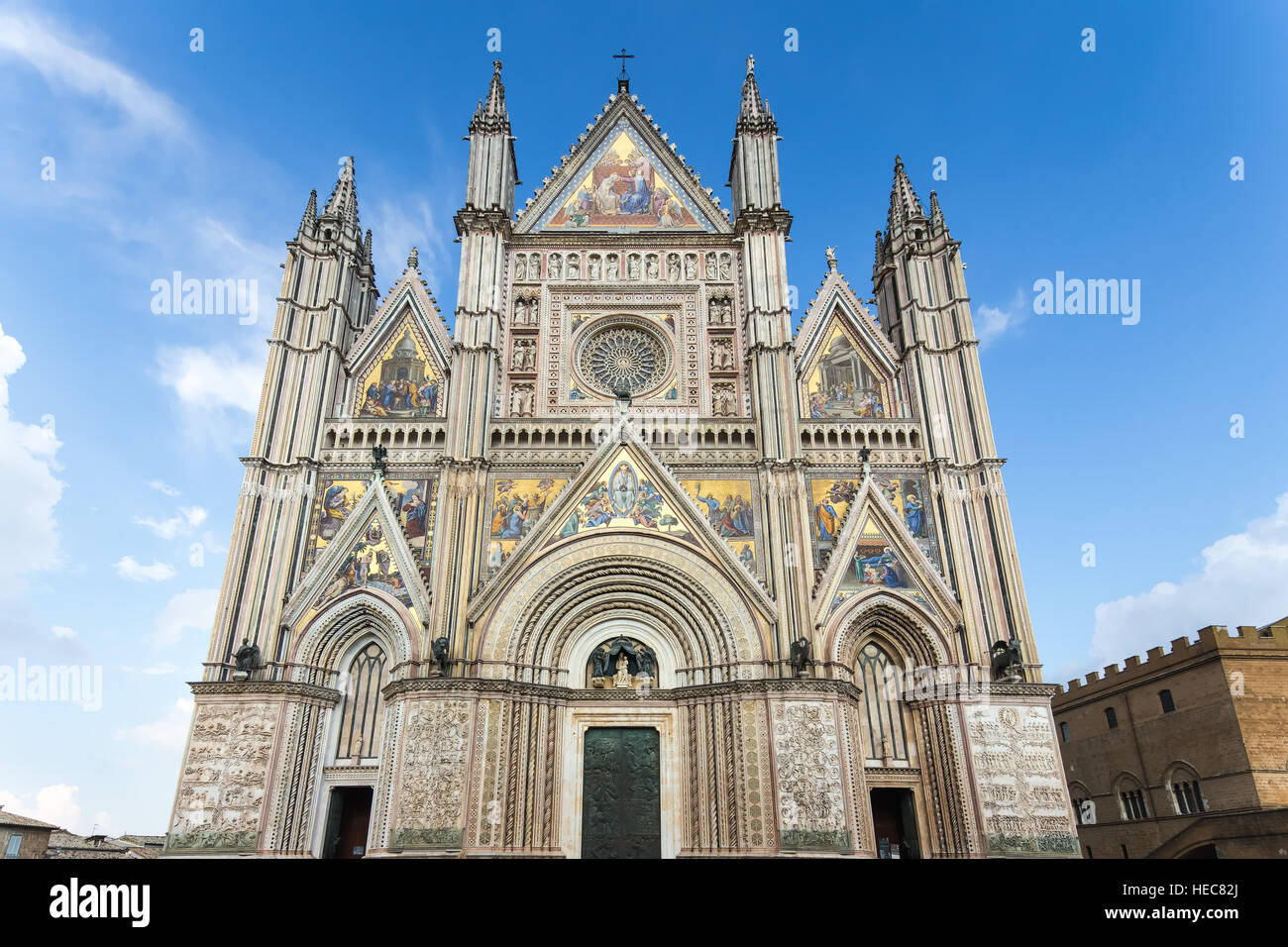 View of Roman Catholic cathedral Stock Photo - Alamy