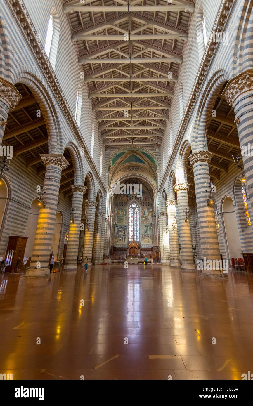 Interior of Roman Catholic cathedral Stock Photo - Alamy
