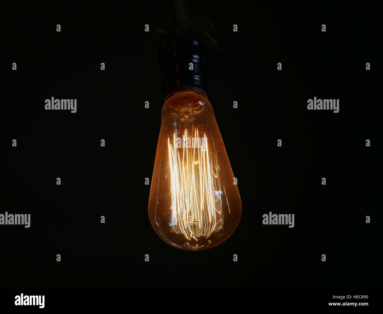 light bulb on dark background, concept of creativity Stock Photo - Alamy