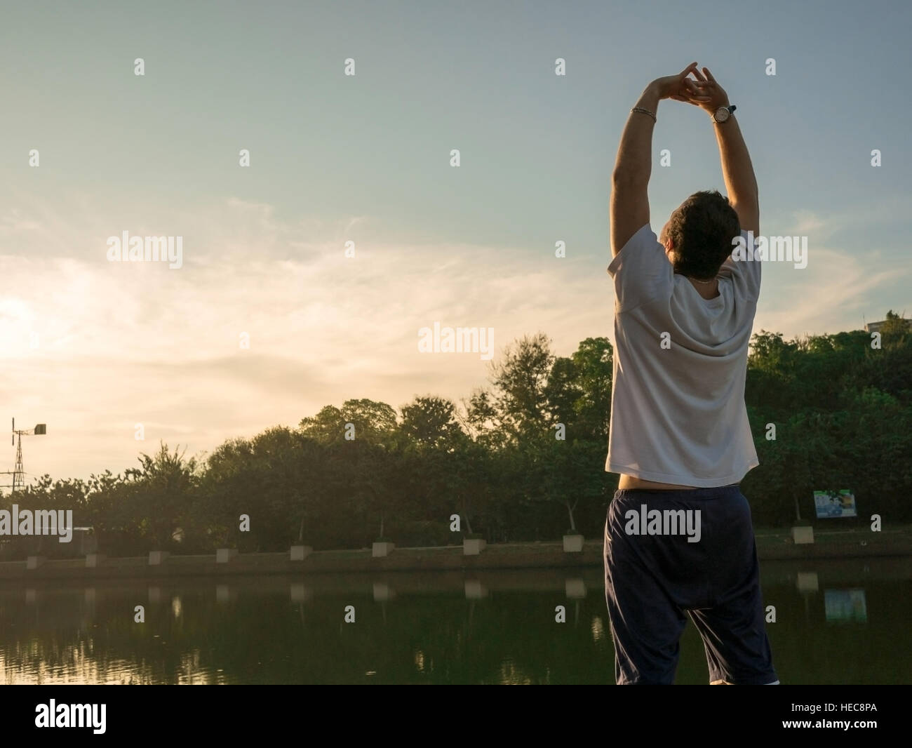 Man running after man hi-res stock photography and images - Alamy