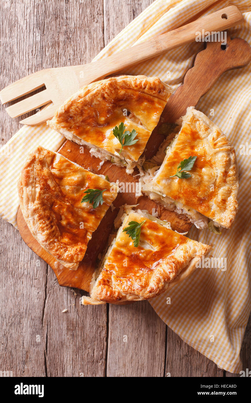 Puff pastry pie meat hi-res stock photography and images - Alamy