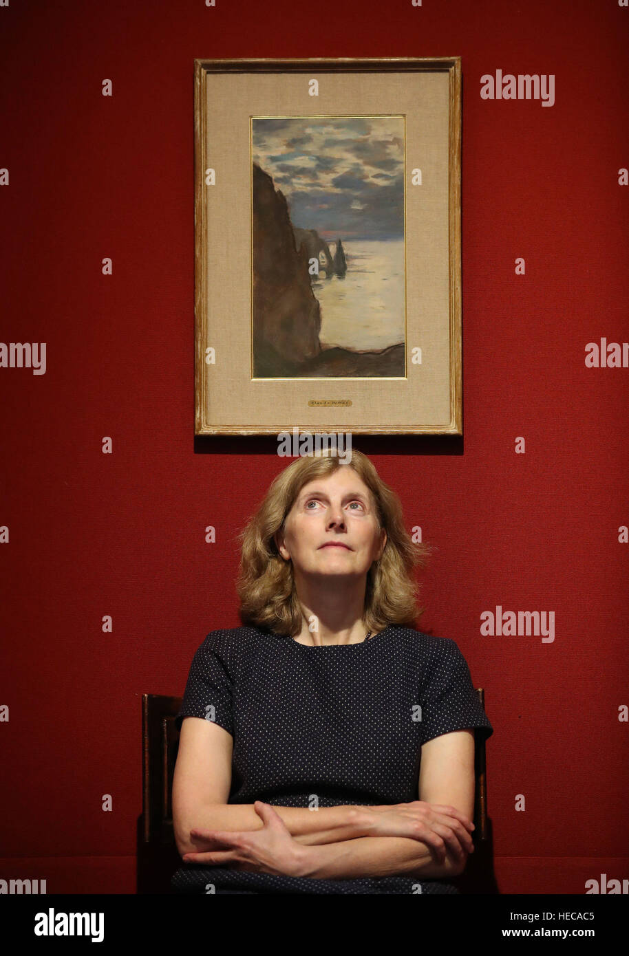 Scottish national gallery curator frances fowle next hi-res stock ...