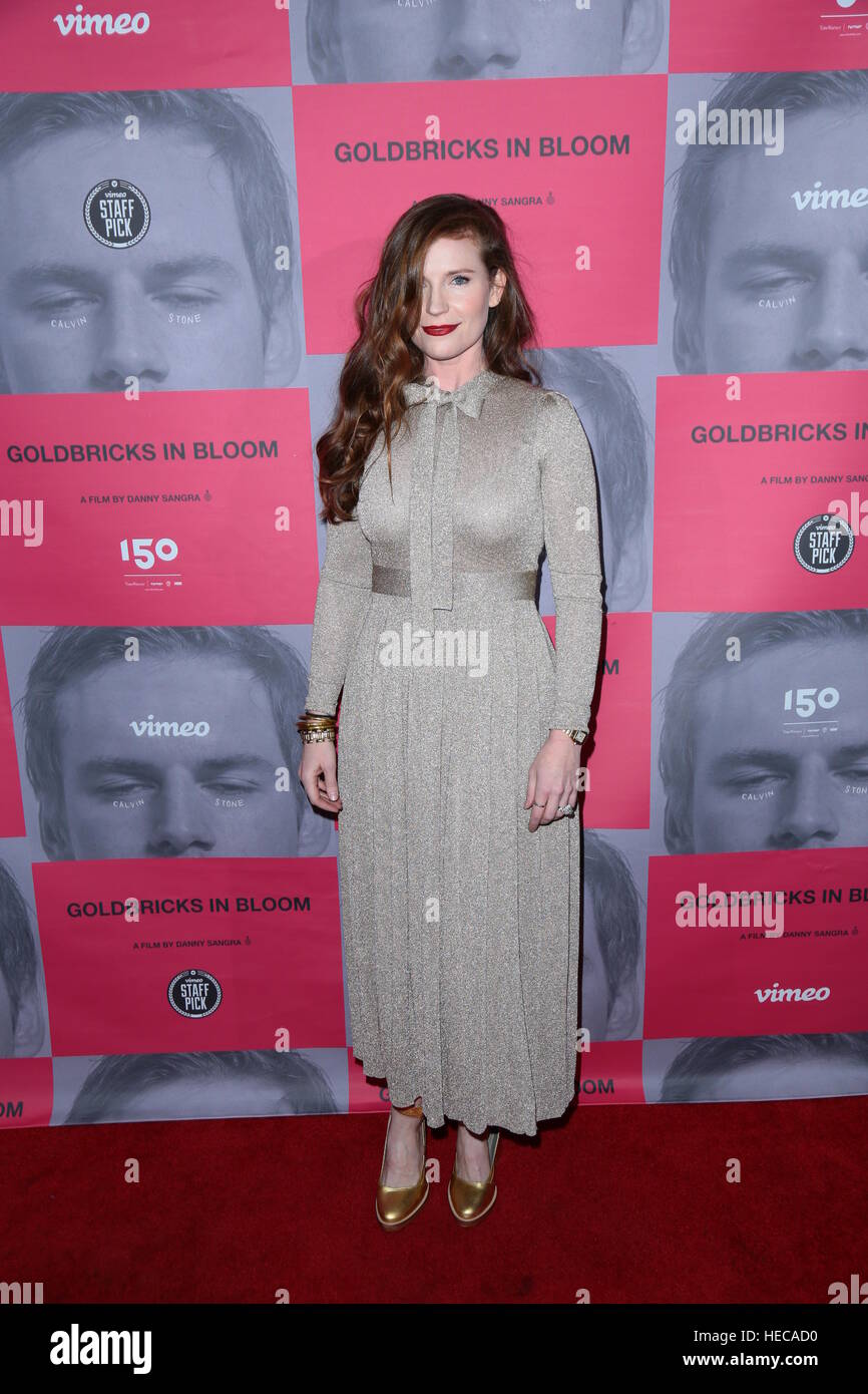 Kat Clements attending the premiere of 'Goldbricks in Bloom' at the ...