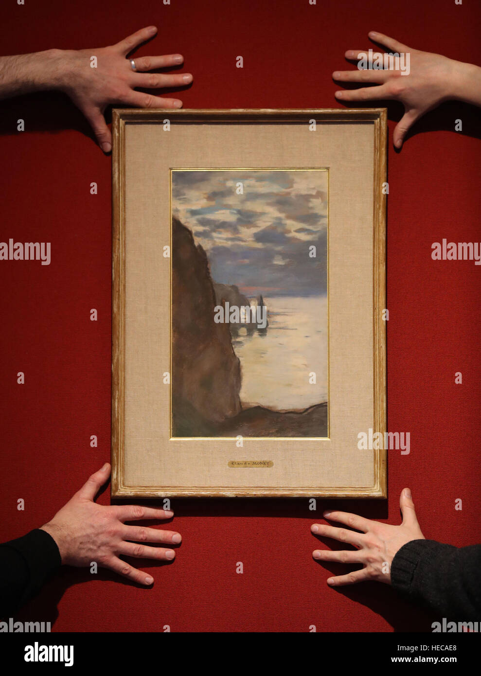 Claude monet pastel etretal hi-res stock photography and images - Alamy