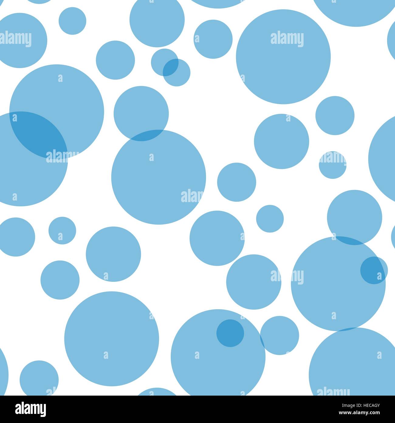 Vector seamless pattern. Blue bubbles on white background Stock Vector Image & Art - Alamy