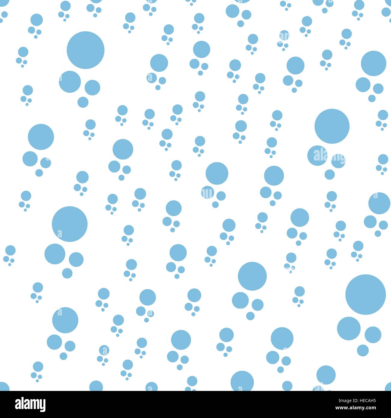 Vector seamless pattern. Blue bubbles on white background Stock Vector Image & Art - Alamy