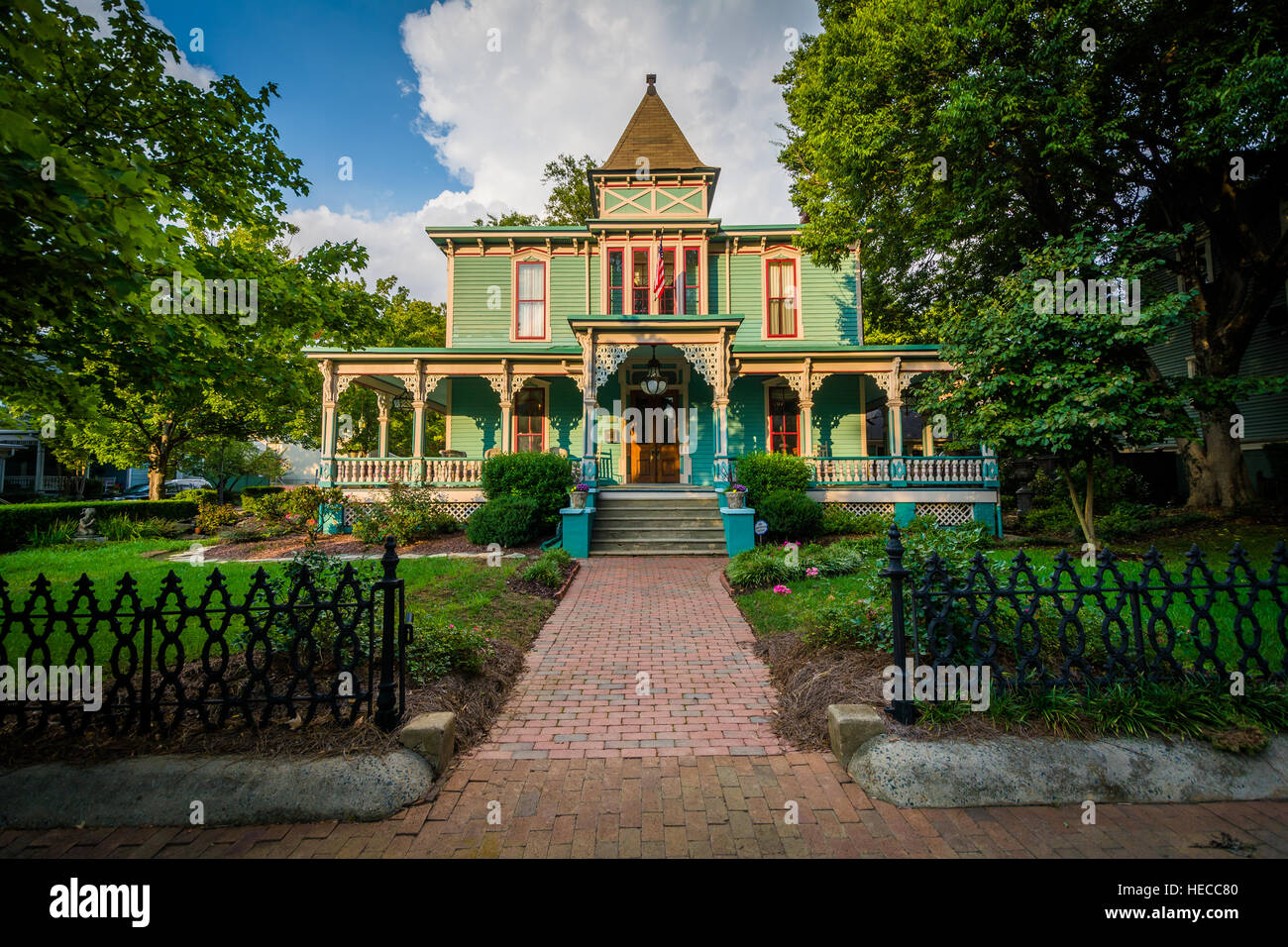House in the historic Fourth Ward of Charlotte, North Carolina Stock ...