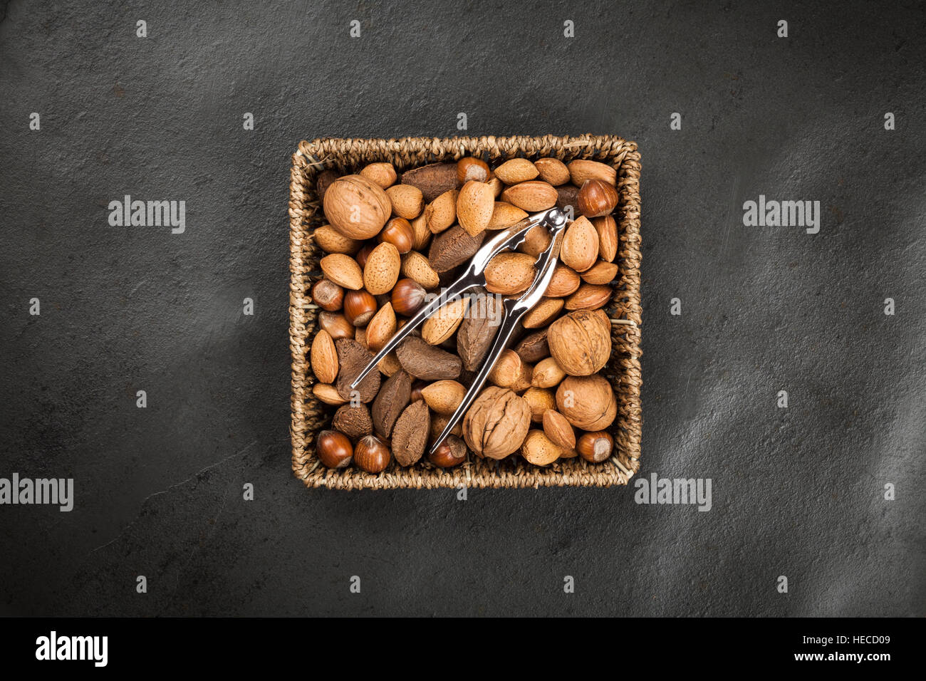 Assortment of nuts Stock Photo - Alamy