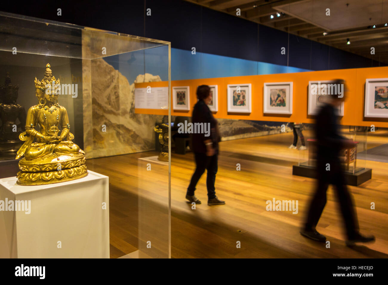 Buddhist exhibition in MAS / Museum aan de Stroom, Antwerp, Belgium ...