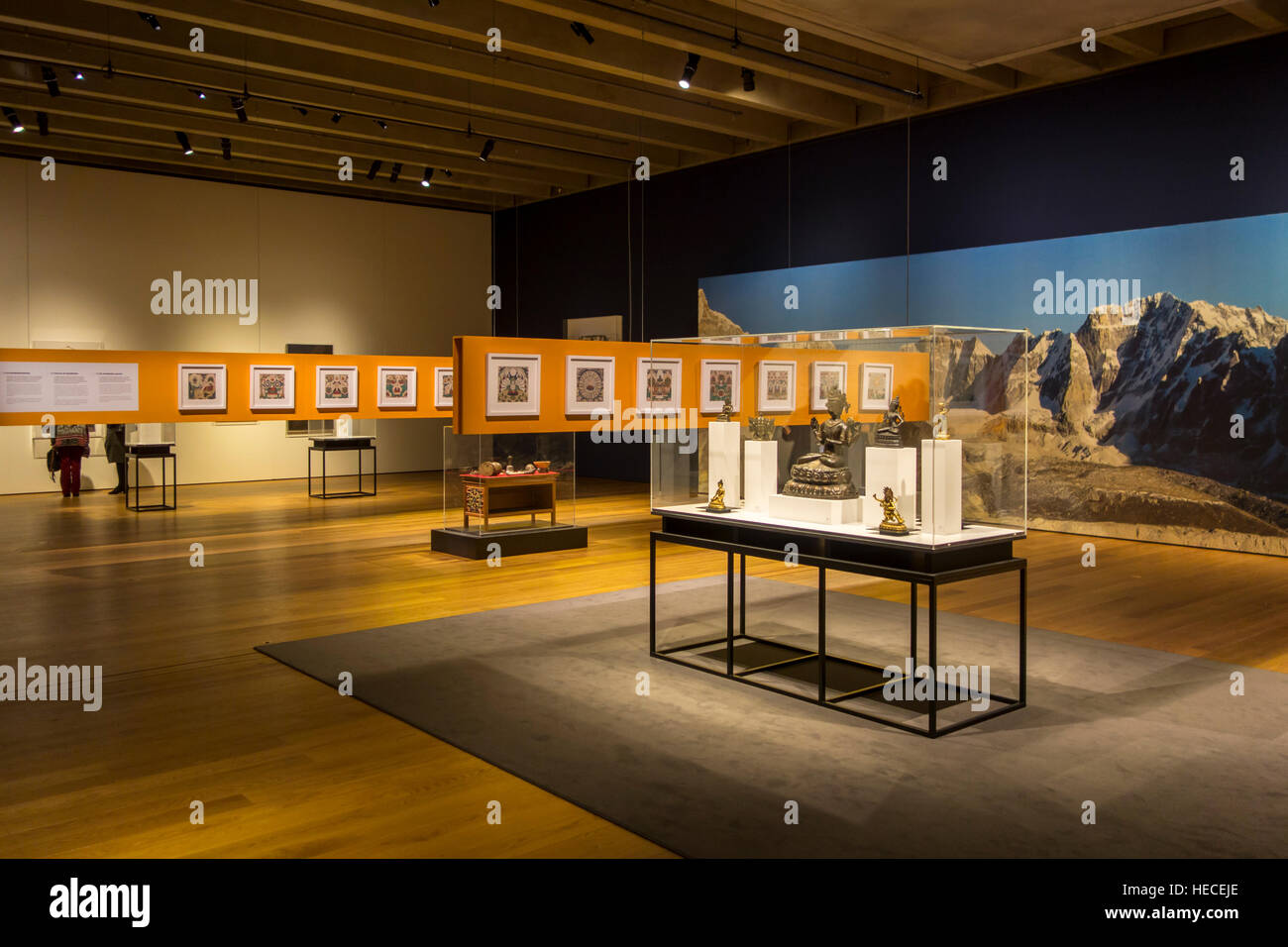 Buddhist exhibition in MAS / Museum aan de Stroom, Antwerp, Belgium ...