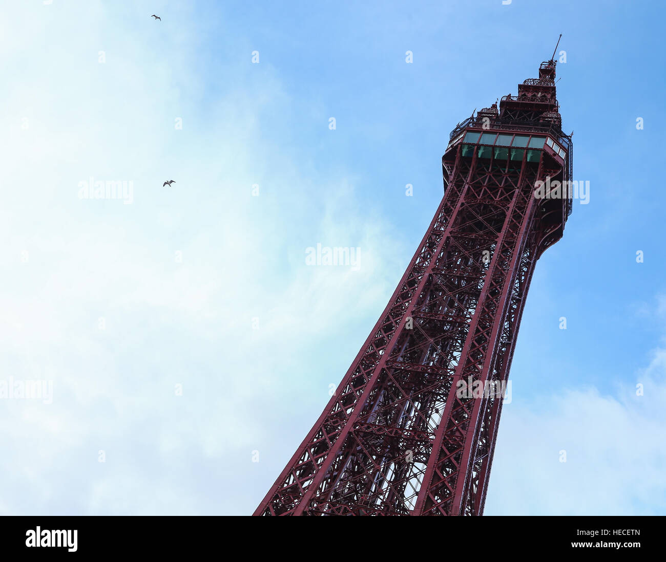 Blackpool Tower in Blackpool, Lancashire, a Grade I listed building ...