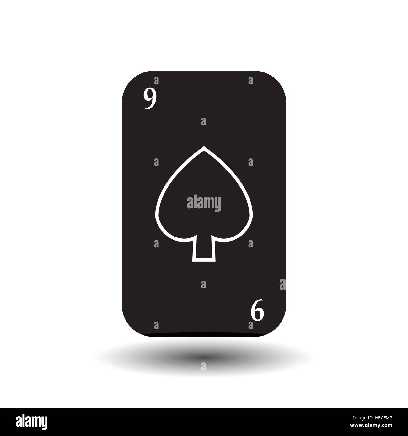 Vintage playing cards back Stock Vector Images - Alamy