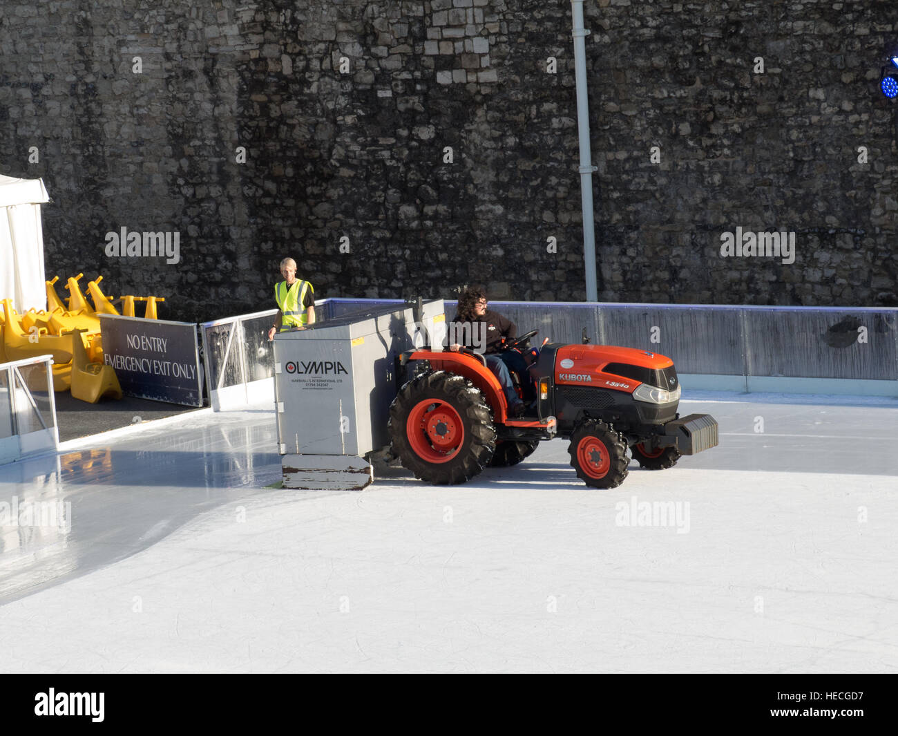 Ice skating rink fence not hockey hi-res stock photography and images ...