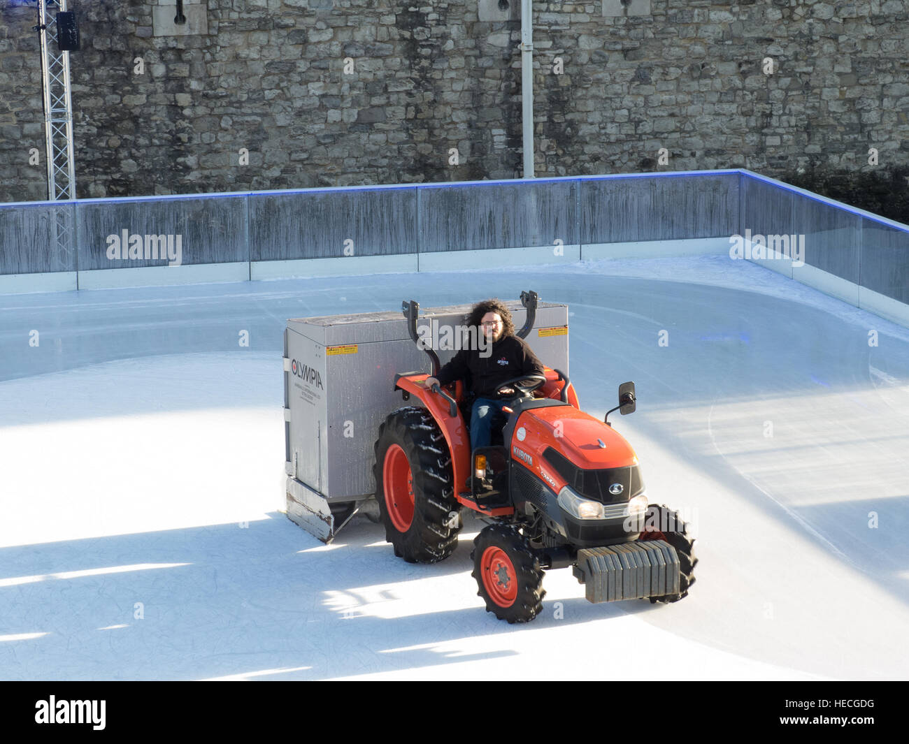 Ice skating rink fence not hockey hi-res stock photography and images ...
