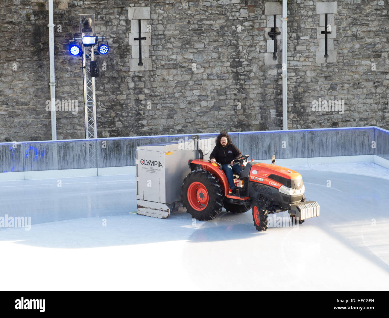 Ice skating rink fence not hockey hi-res stock photography and images ...
