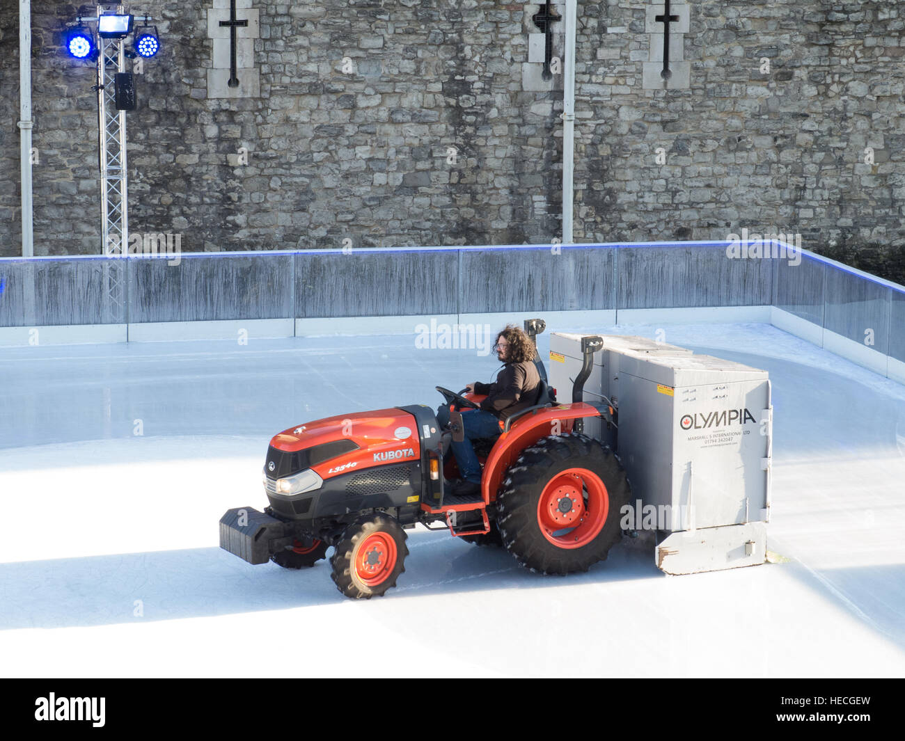 Ice skating rink fence not hockey hi-res stock photography and images ...