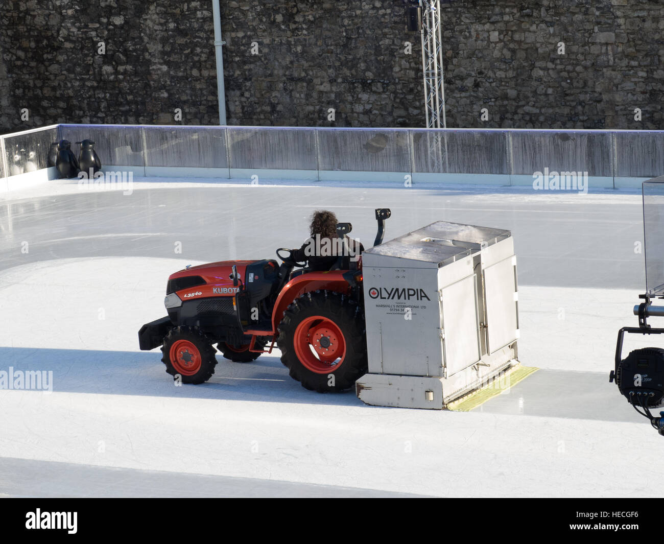 Ice skating rink fence not hockey hi-res stock photography and images ...