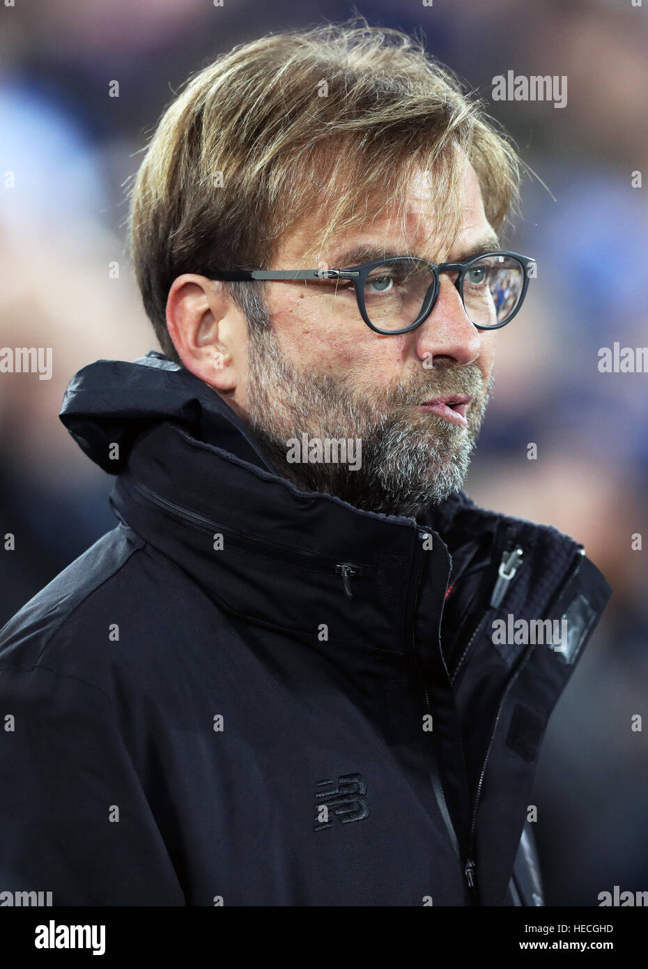 Liverpool manager Jurgen Klopp before the Premier League match at ...