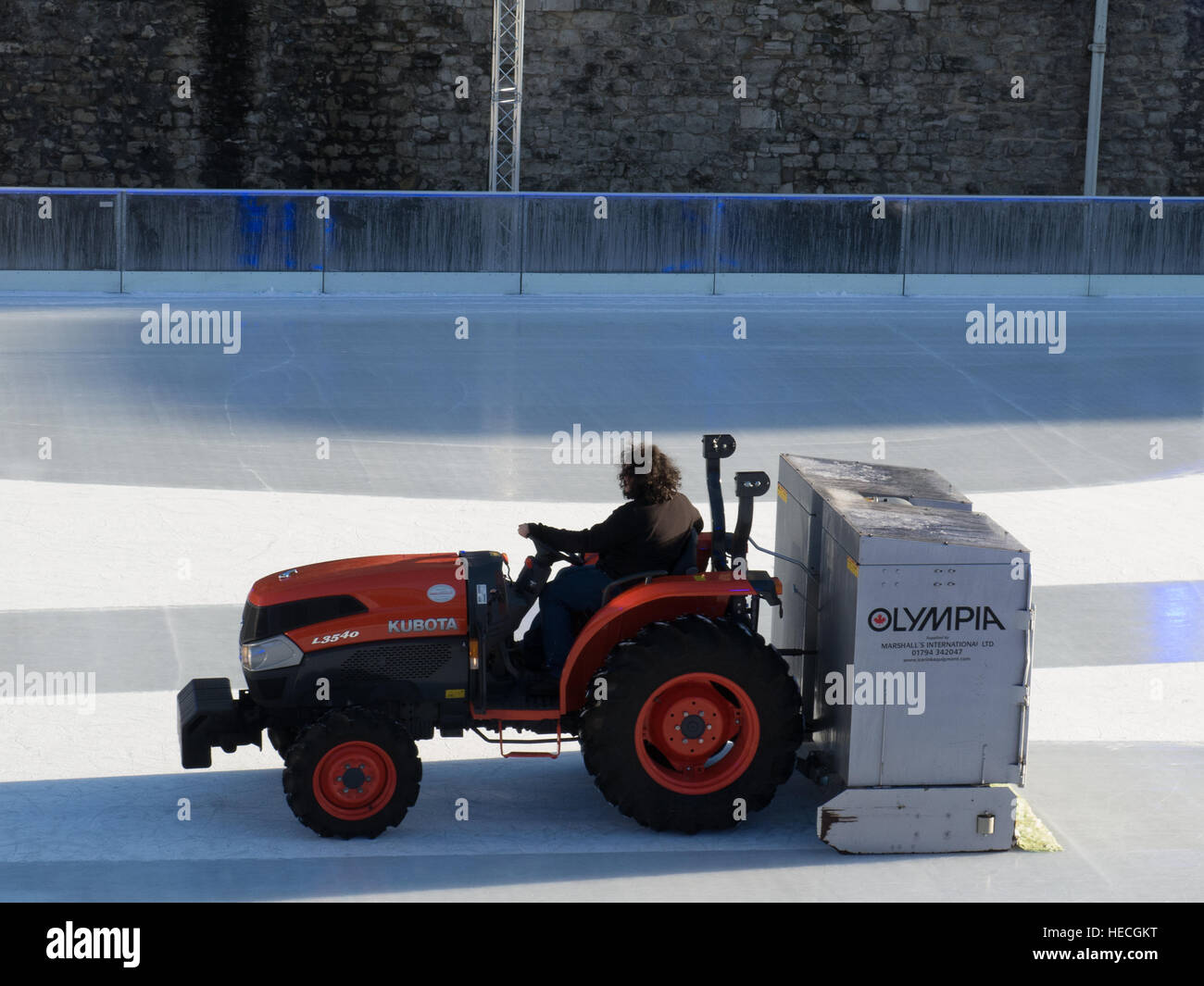 Ice skating rink fence not hockey hi-res stock photography and images ...
