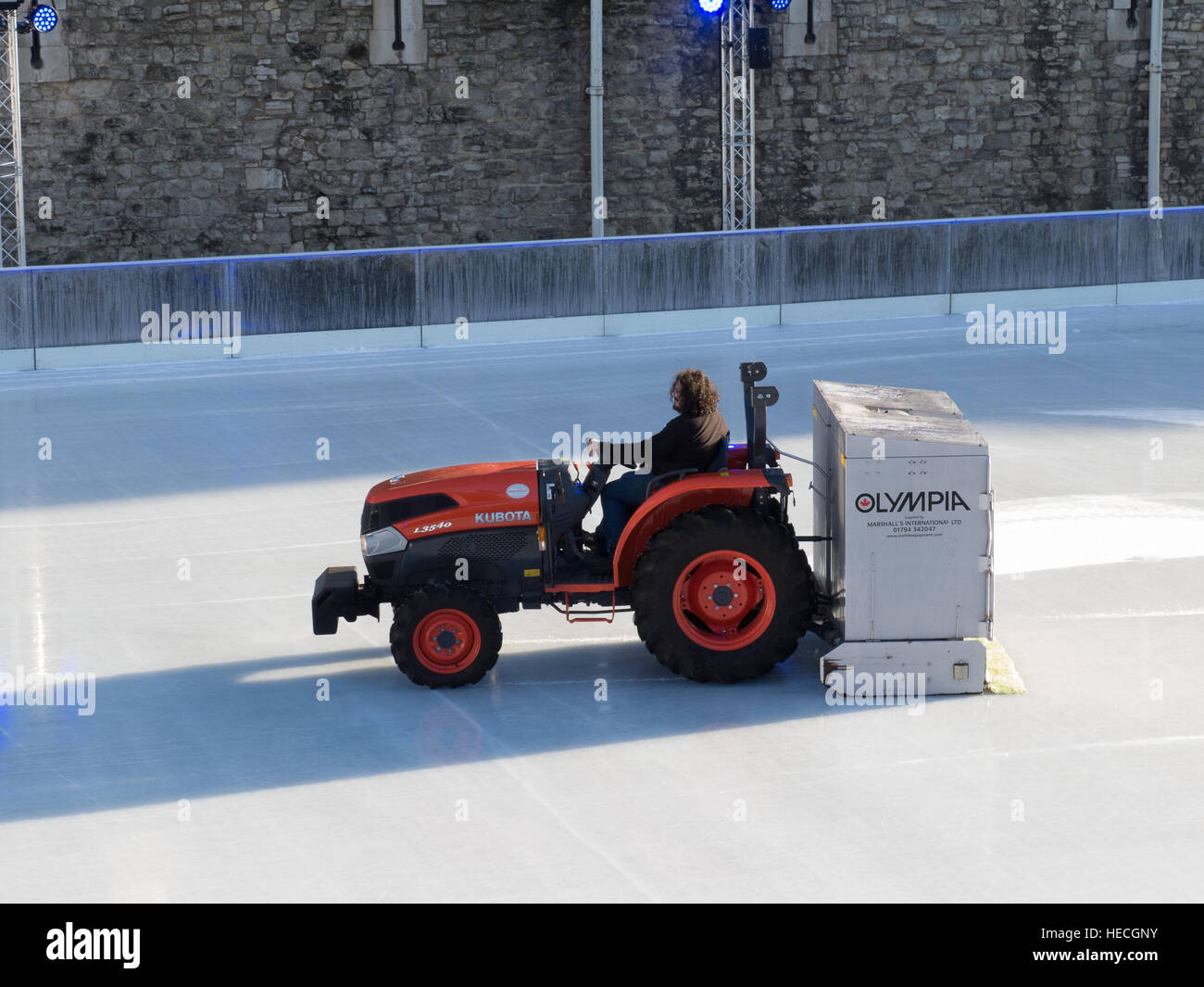 Ice skating rink fence not hockey hi-res stock photography and images ...