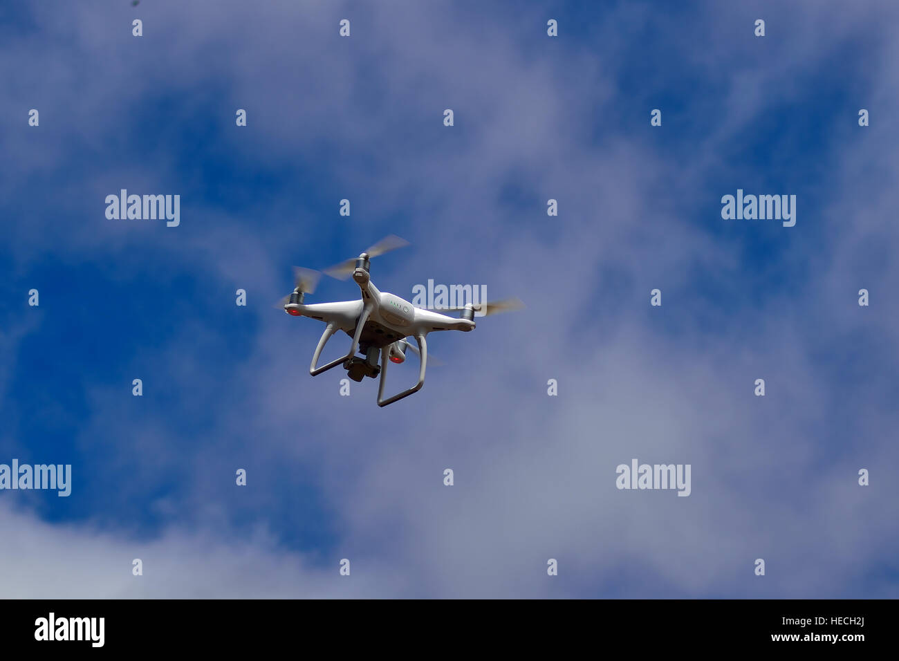 Phantom DJI Drone flying Stock Photo - Alamy