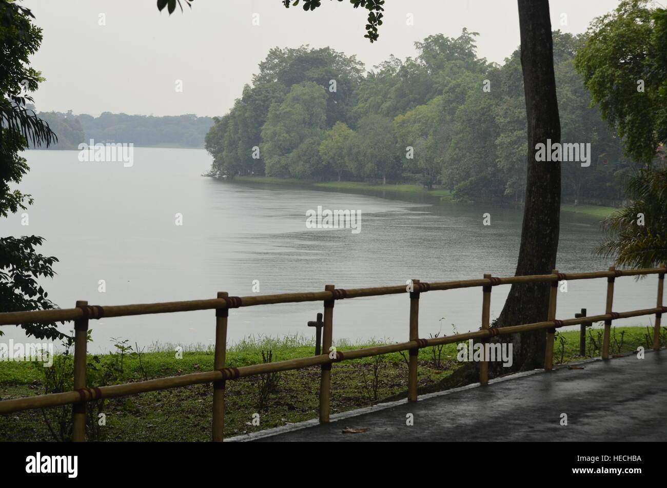 A beautiful lake view Stock Photo - Alamy