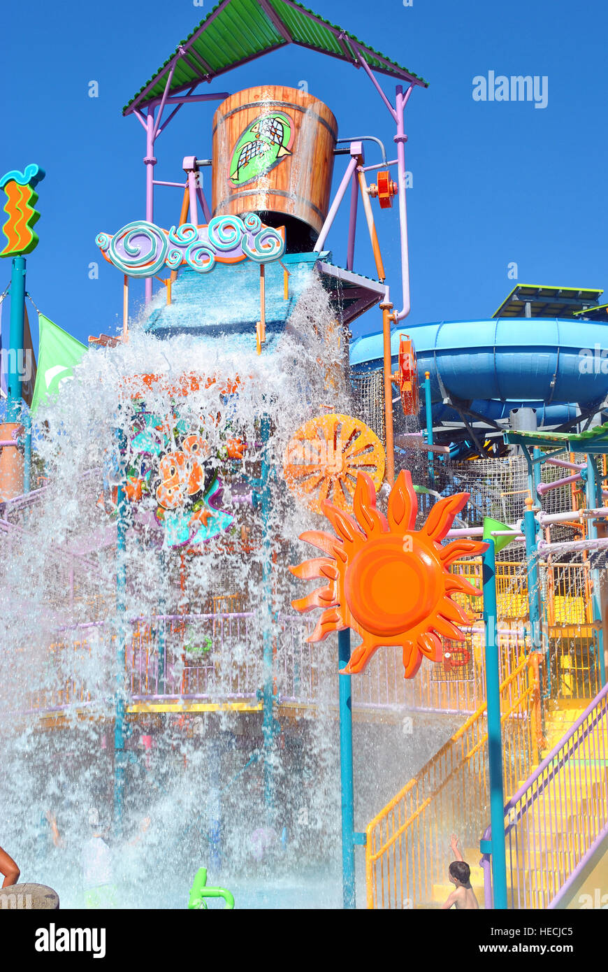 Walkabout Waters adventure ride in Aquatica waterpark Stock Photo - Alamy