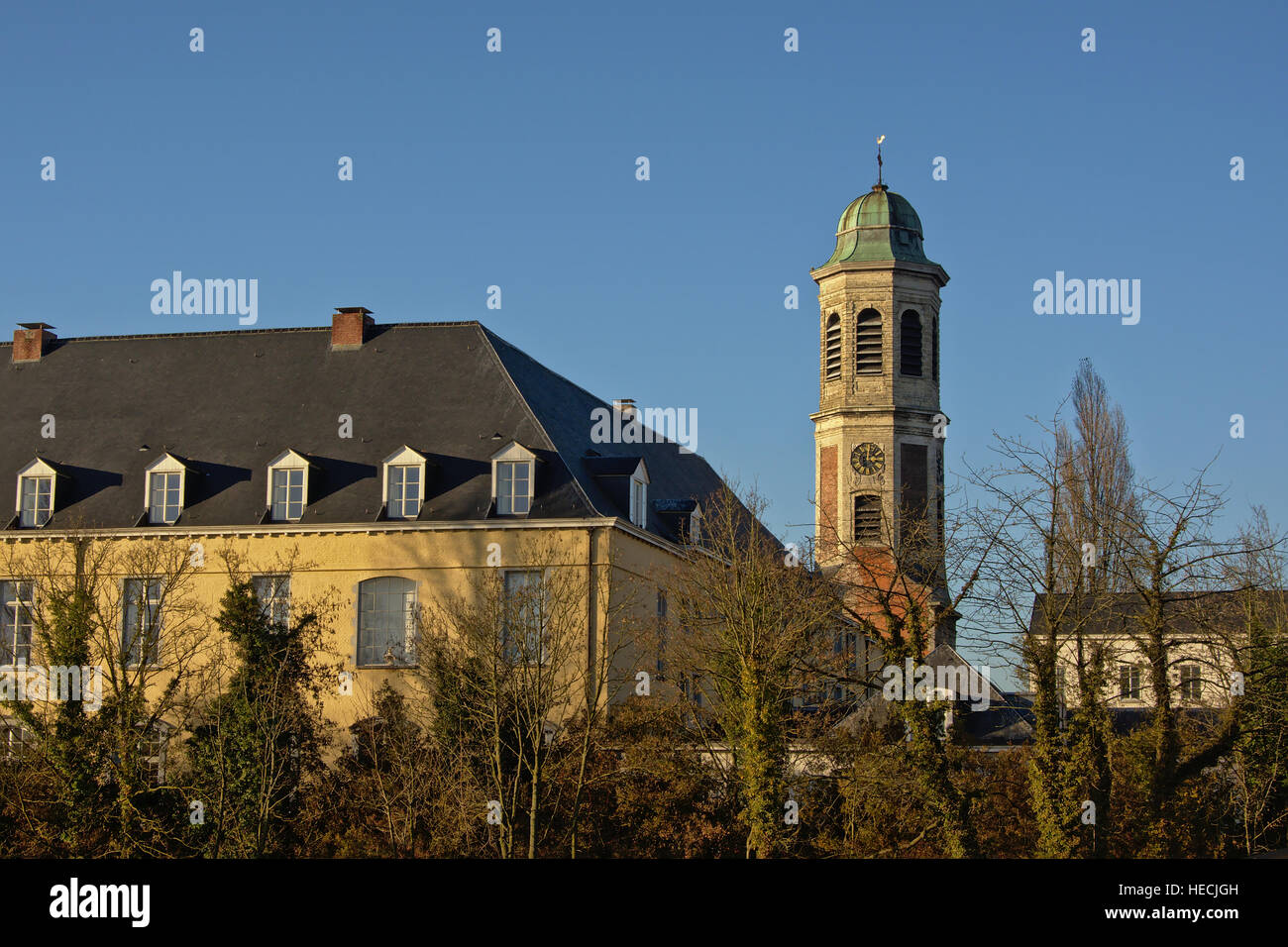 Old abbey of the Drongen municipality, now a Ignatian spiritual centre ...