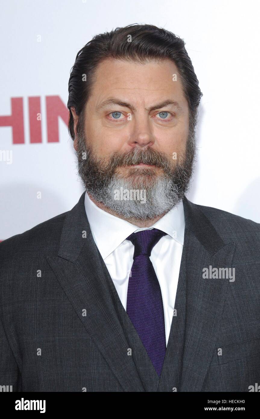 Nick offerman portrait hi-res stock photography and images - Alamy