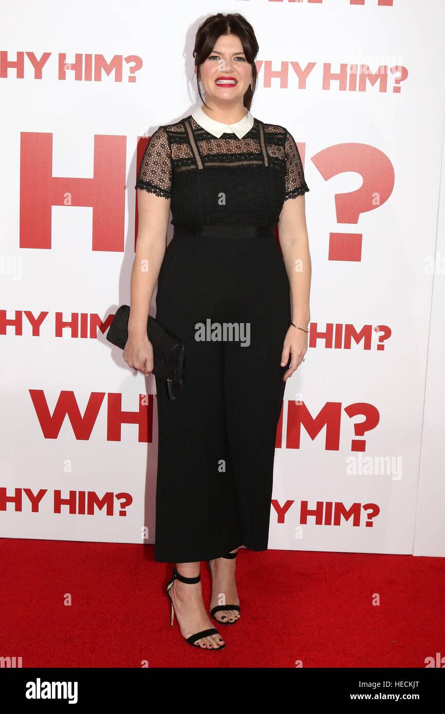 Los Angeles, CA, USA. 17th Dec, 2016. Casey Wilson at arrivals for WHY ...