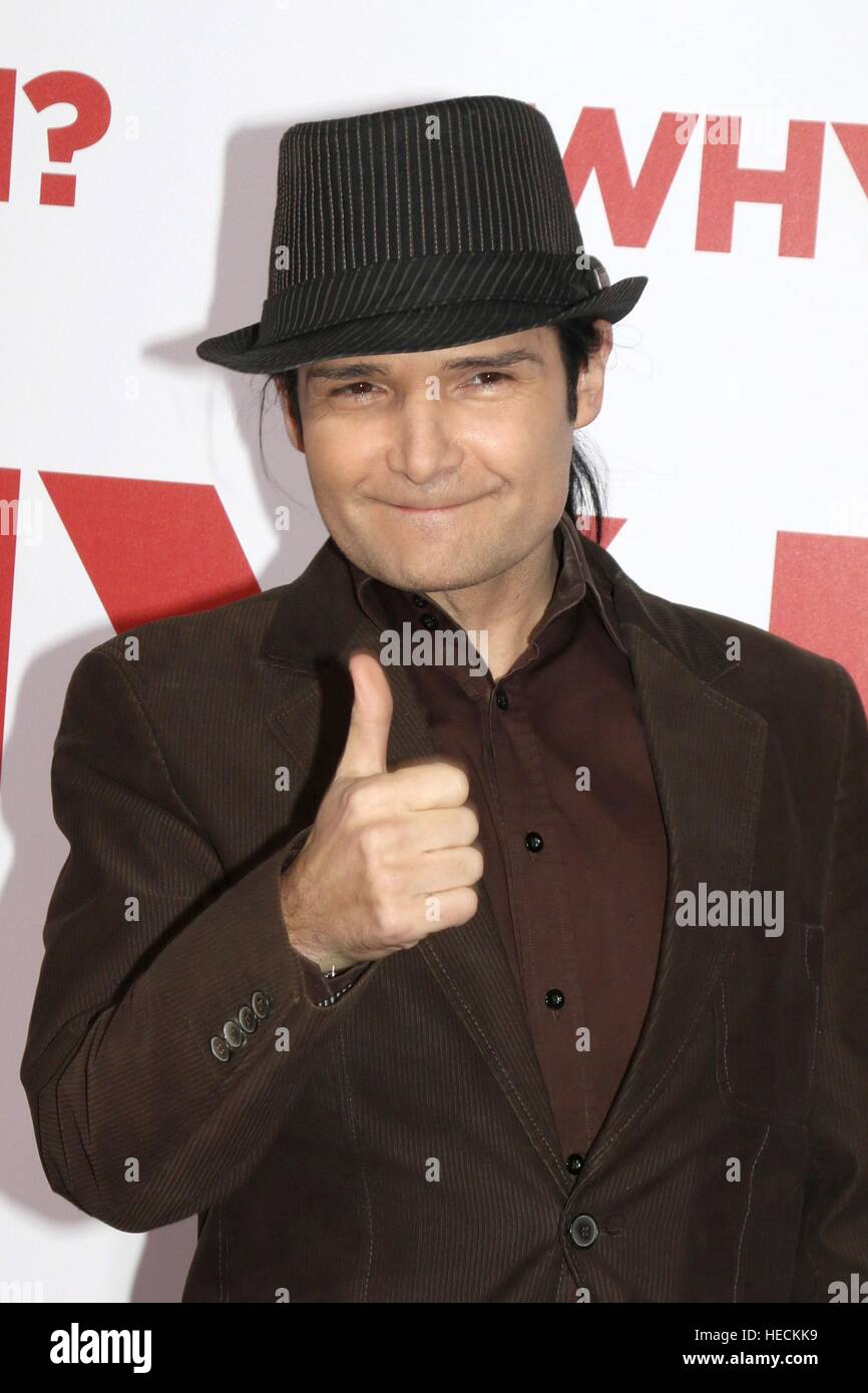 Los Angeles, CA, USA. 17th Dec, 2016. Cory Feldman at arrivals for WHY ...