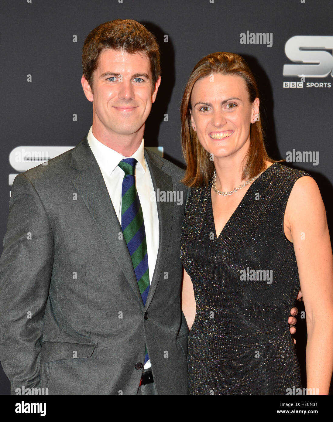 Heather Stanning arriving on the Red Carpet the 2016 Sports personality ...