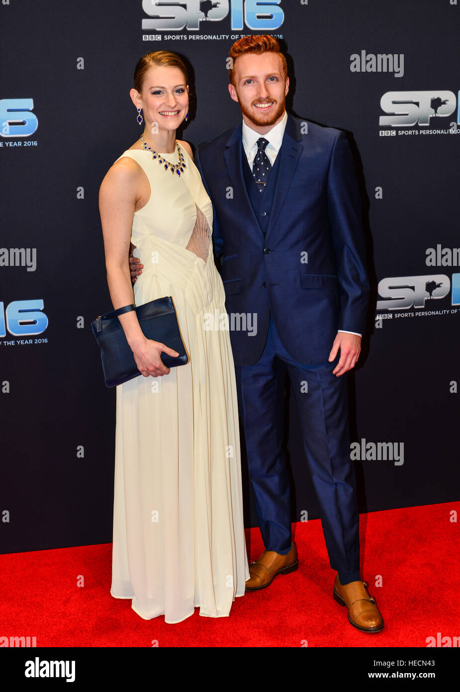 Bryony Page arriving on the Red Carpet the 2016 Sports personality Of ...