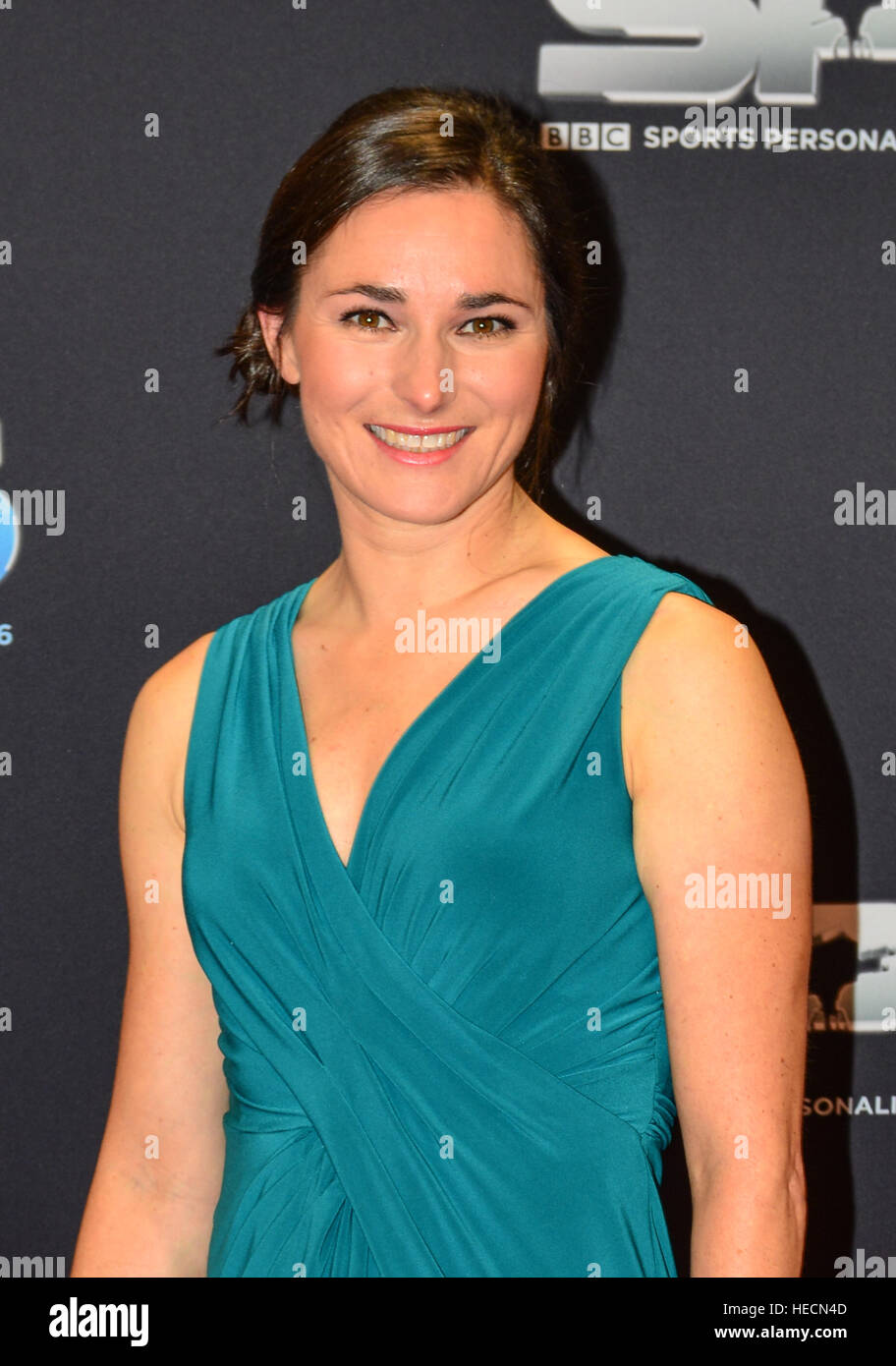 Sarah Storey arriving on the Red Carpet the 2016 Sports personality Of ...