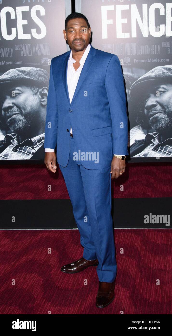 New York, NY, USA. 19th Dec, 2016. Mykelti Williamson at arrivals for ...