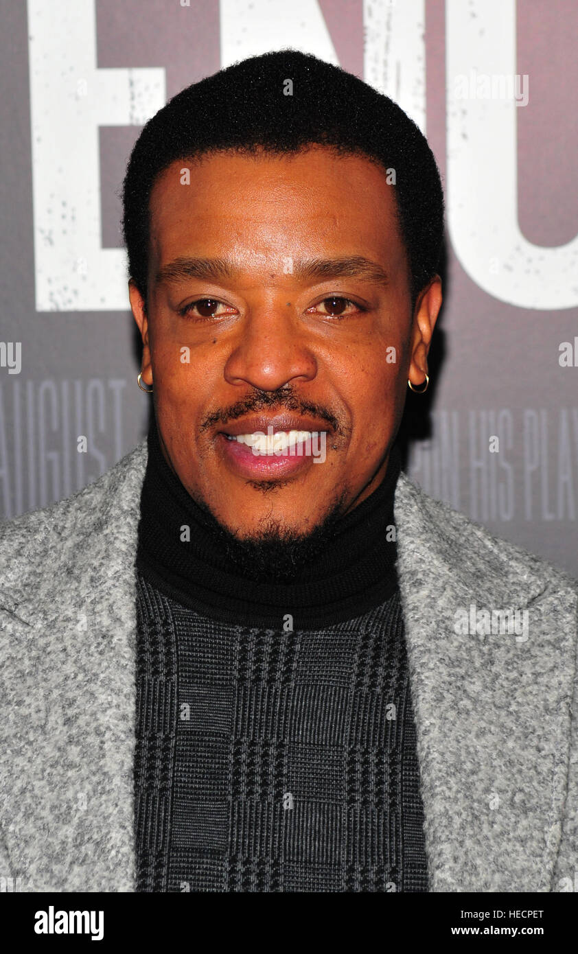 New York, USA. 19th Dec, 2016. Russell Hornsby attends the 'Fences' New ...