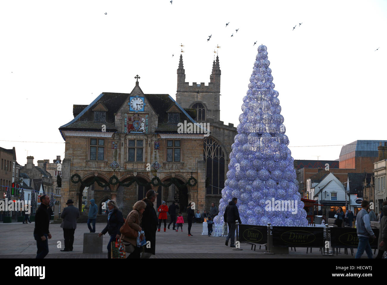 Peterborough, UK. 20th Dec, 2016. A controversial £40,000 Christmas ...