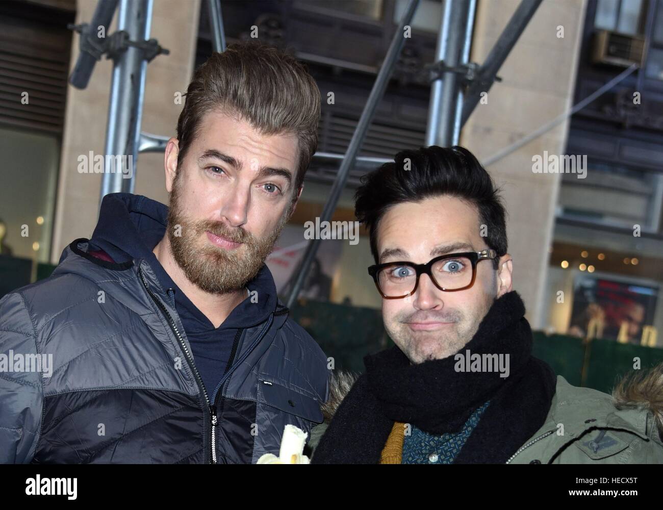 New York, NY, USA. 20th Dec, 2016. Rhett and Link, Rhett James ...