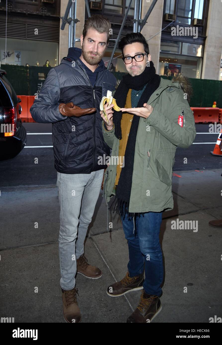 New York, NY, USA. 20th Dec, 2016. Rhett and Link, Rhett James ...