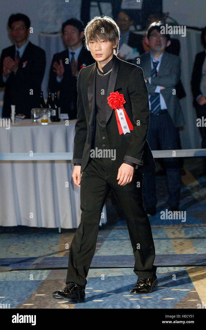 Actor Go Ayano winner of the Best Supporting Actor award, attends the ...