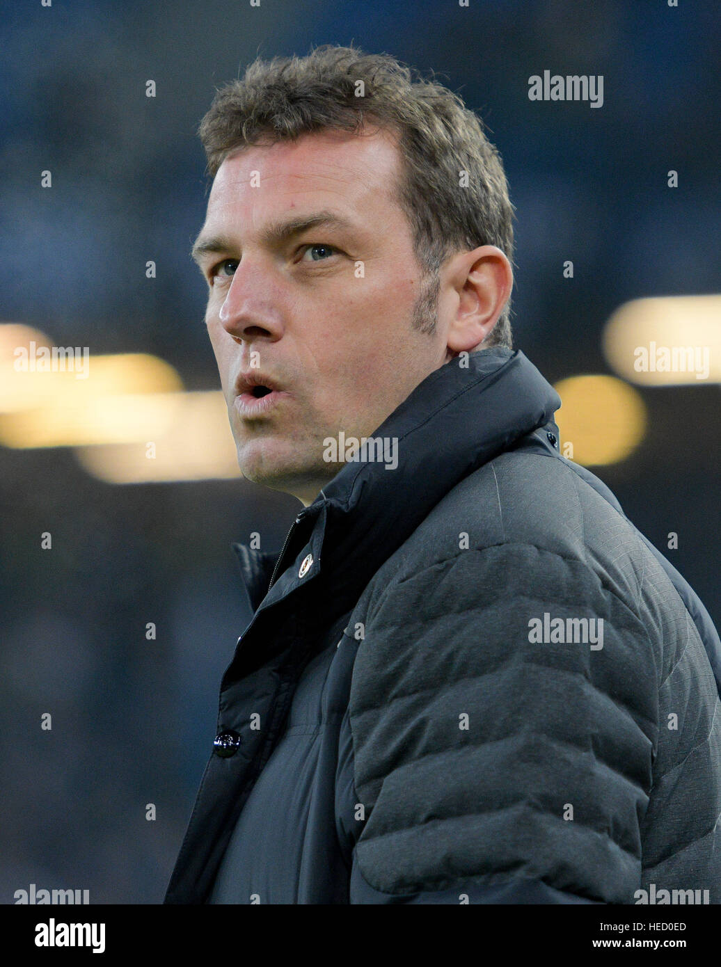 Hamburg, Germany. 20th Dec, 2016. Schalke's coach Markus Weinzierl ...